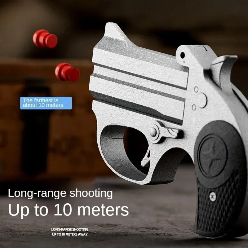 Mini Derringer Fidget Gun Toy - Safe Soft Bullet Launcher – Buckyballsshop
