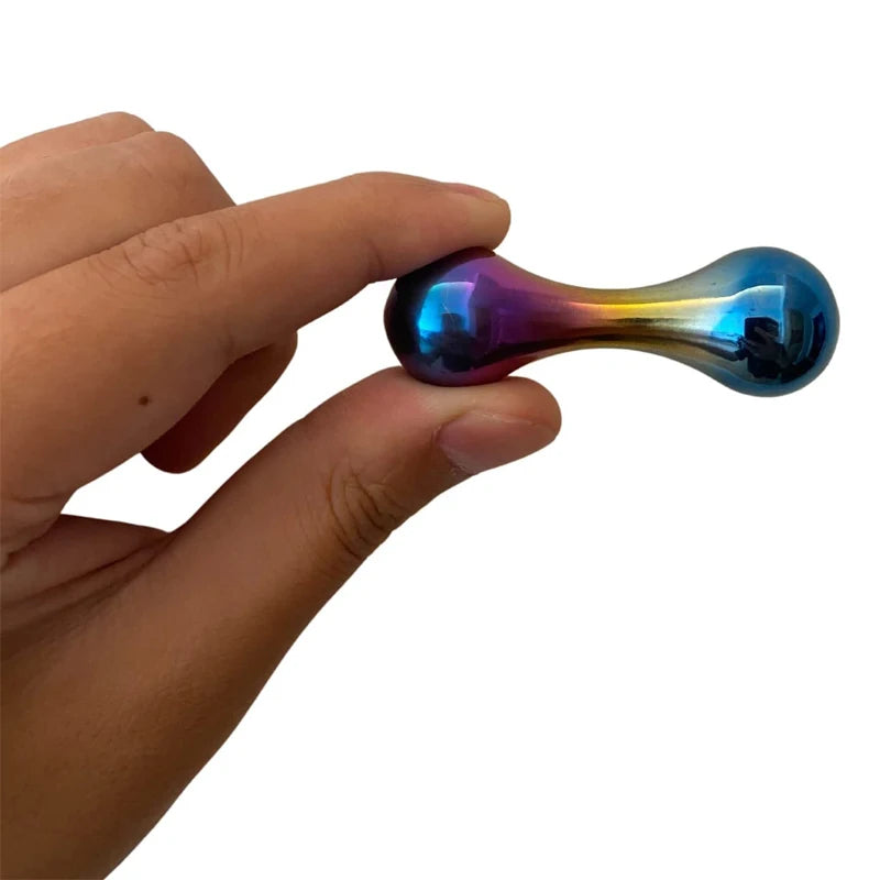 Knucklebone Fidget Toy – Titanium or Aluminum Alloy for Stress Relief ...