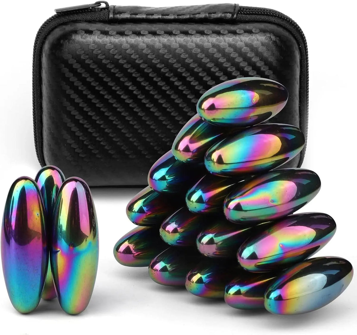 Oval Magnetic Fidget Balls (20PCS) | Relaxation & Focus Magnet Beads ...