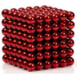Original 5MM 216PCS Red Buckyballs Magnetic Balls Puzzles Desktop Toys ...